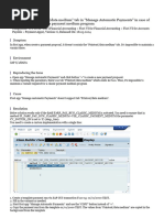 Automatic Payment Program Run F110_ SAP Tutorial | PDF | Accounts Payable | Payments
