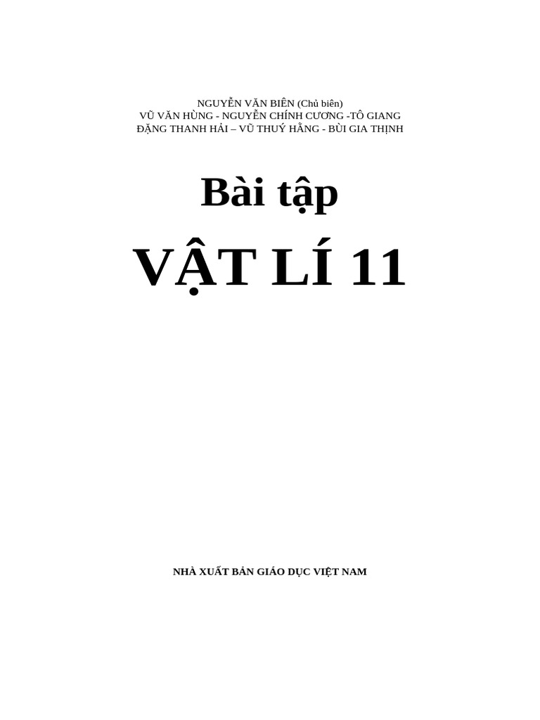 SBT Vật lý 11-KNTT | PDF