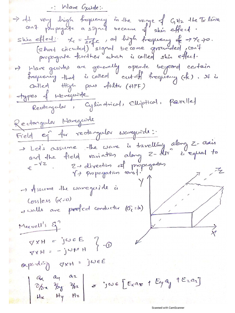 1 Microwave Waveguide | PDF