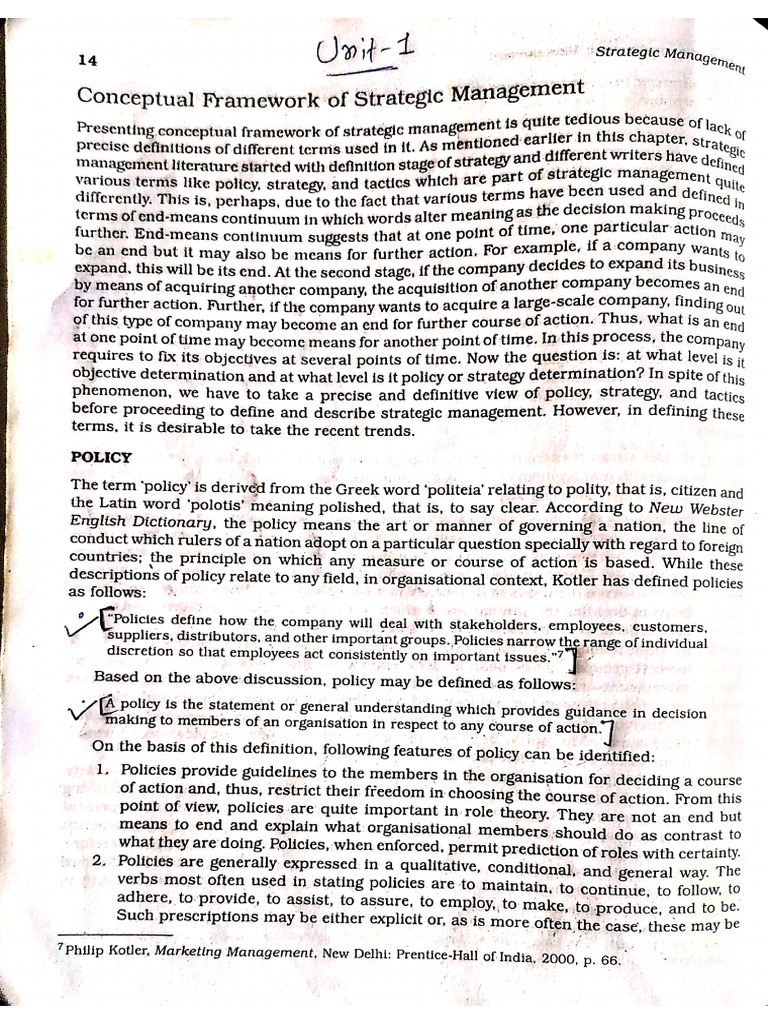 BPSM Units 1-5 | PDF