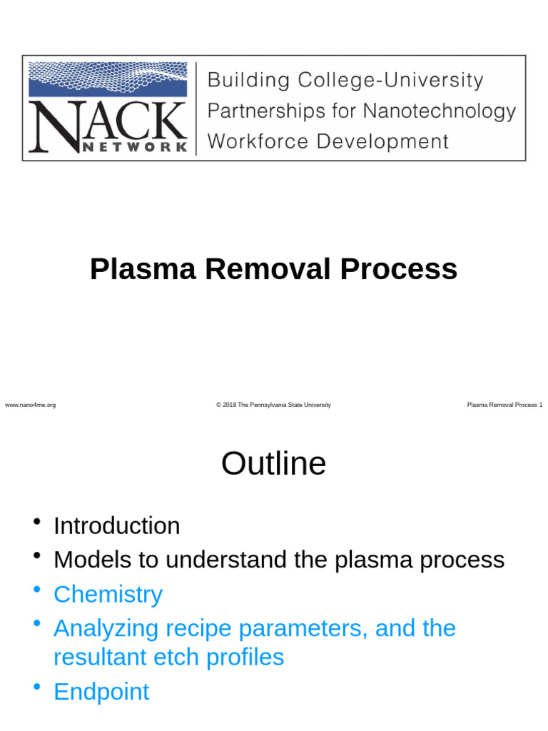 NACK U3 Kuzma Plasma Removal Process | PDF | Mass Spectrometry | Chlorine