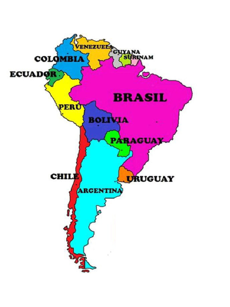 Mapa Sudamerica | PDF