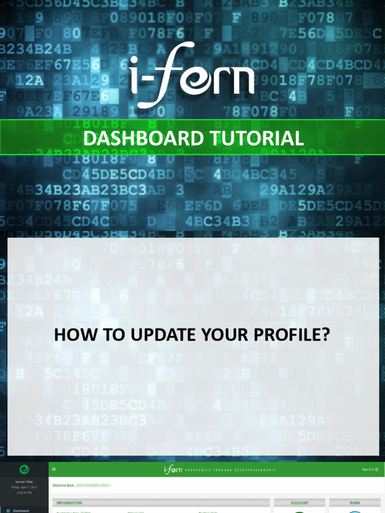 How To Update Your Profile | PDF