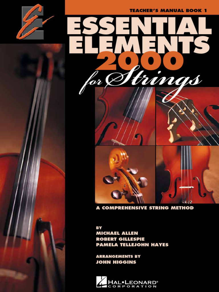 EE2 KSTR BK 1 Teachers Manual | PDF | String Instruments | Double Bass