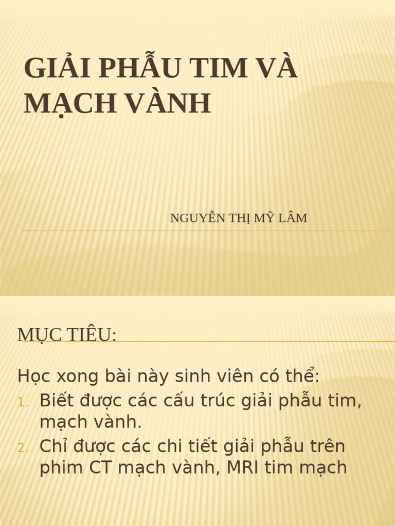 GP Tim Và M CH Vành | PDF