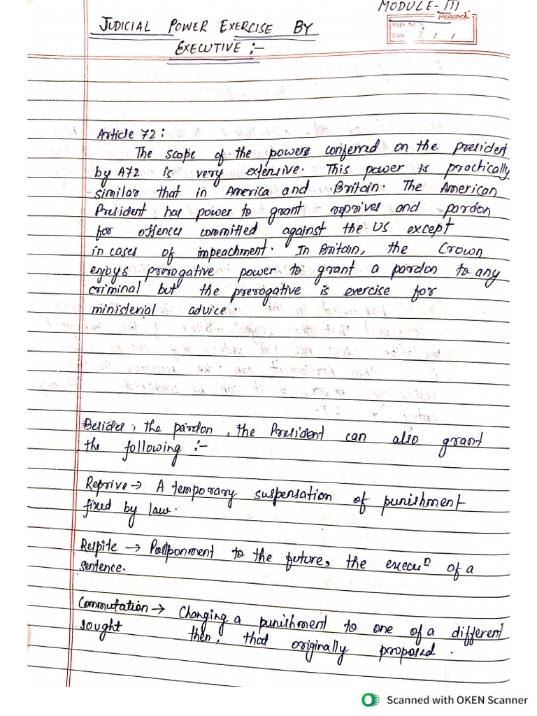 Consti Module 3 | PDF