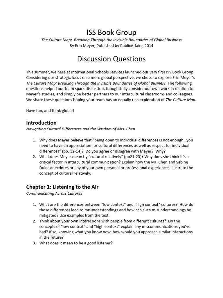 Curr Global-Culturemap | PDF | Cognition | Human Communication