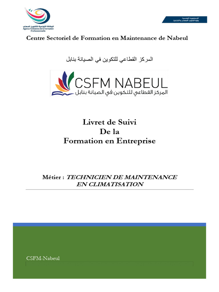 Suivi de Formation en Climatisation | PDF | Climatisation | Pédagogie