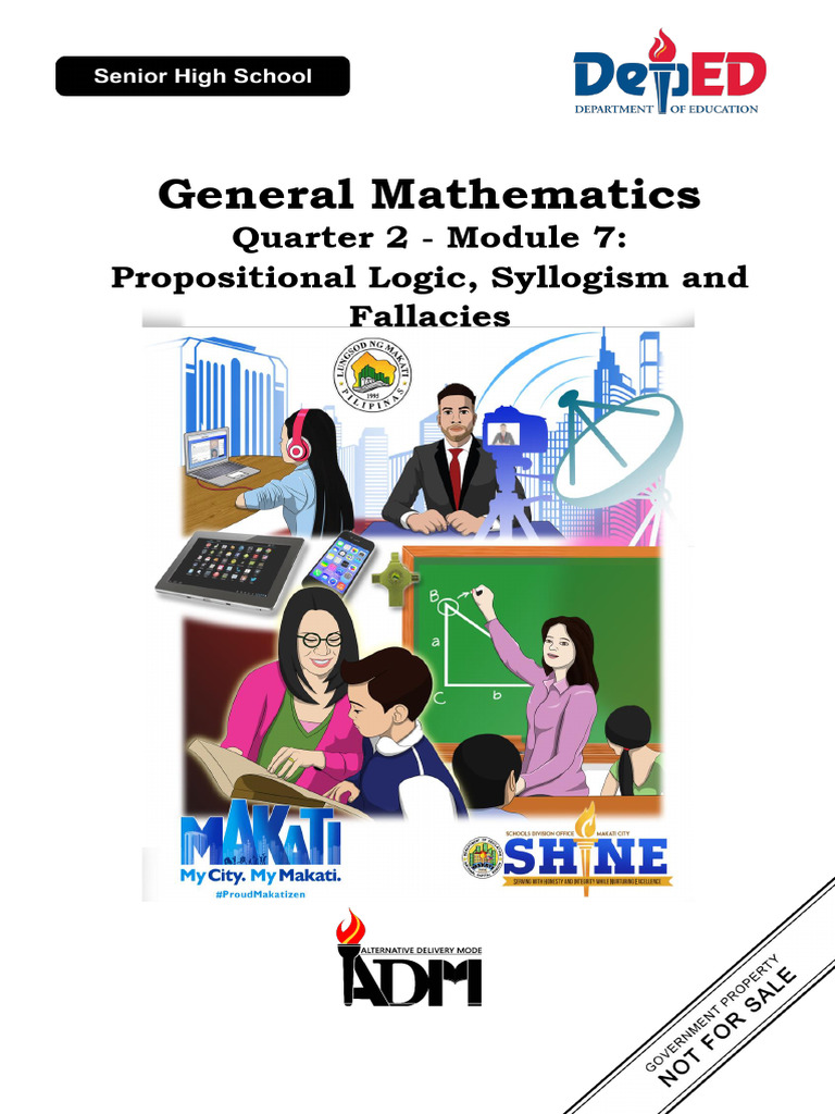 Shs Genmath q2 w7 Studentsversion v1 | PDF | If And Only If | Proposition