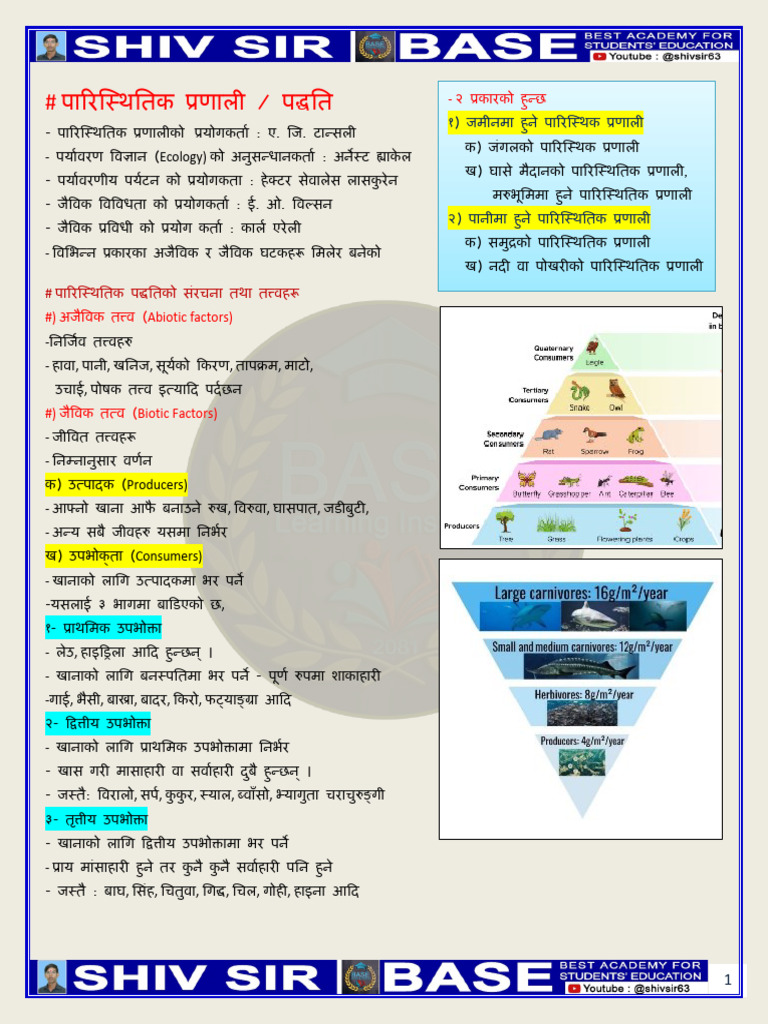 Ecosysytem And Biodiversity Pdf 5246