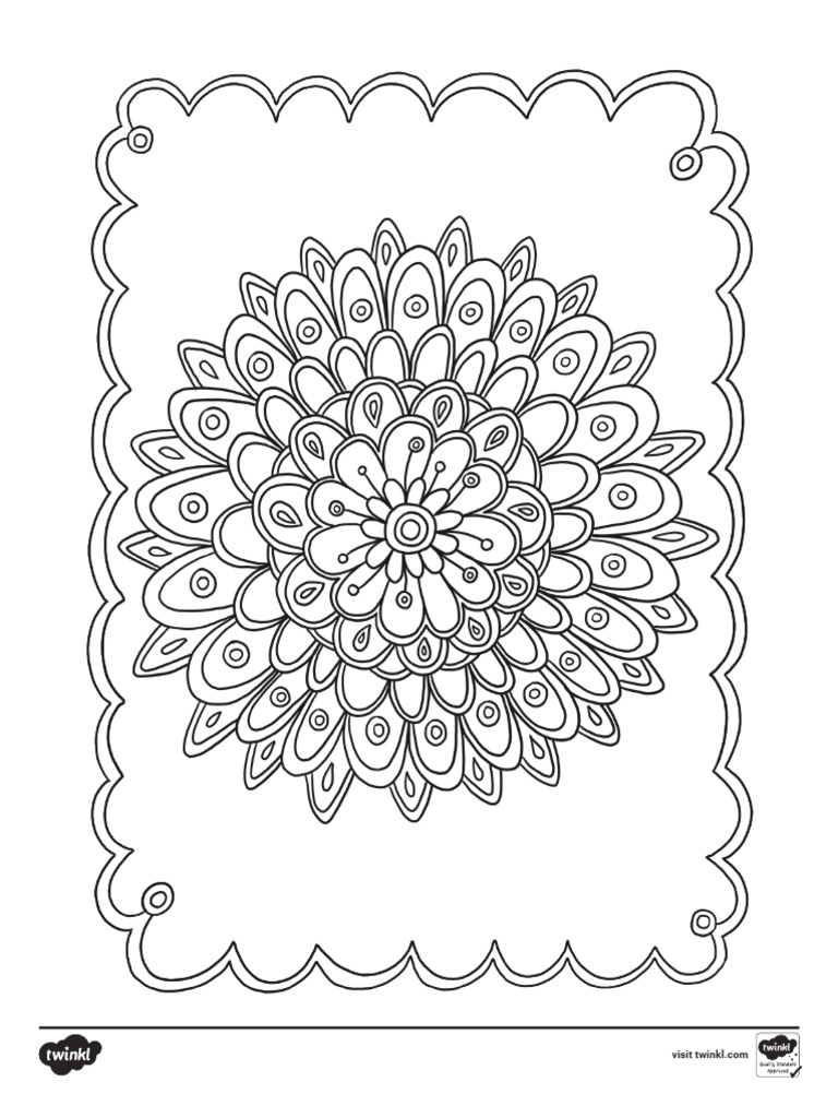 Us T C 1551 Mindfulness Coloring Pages Bumper Activity Pack - Ver - 1 | PDF