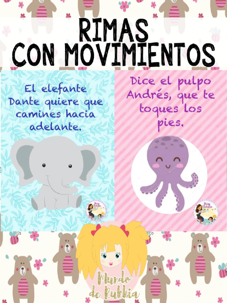 Rimas Con Movimientos Por Mundo de Rukkia | PDF
