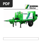 TSR 30.14 Shotcrete Machine Schwing Stetter | PDF | Screw | Pump