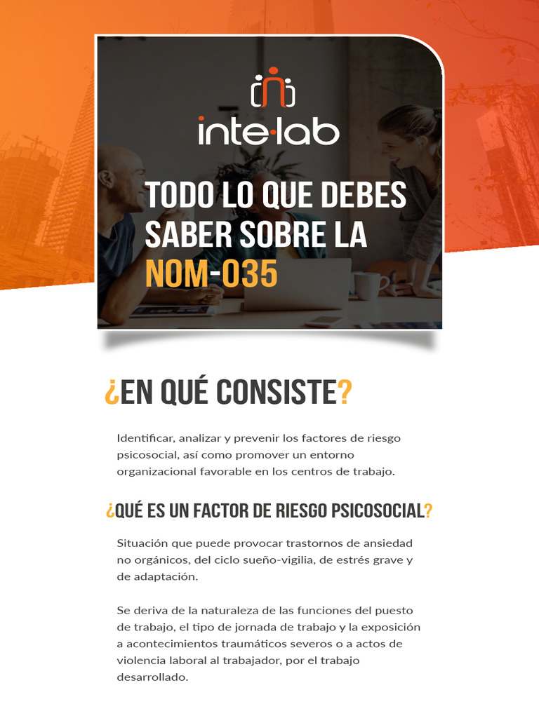 Intelab Nom035 Aaa | PDF | Ansiedad | Ciencias del comportamiento