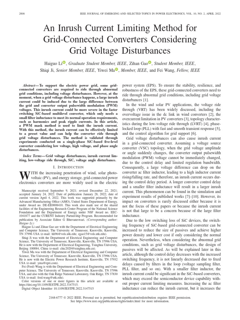 An_Inrush_Current_Limiting_Method_for_Grid-Connected_Converters_Considering_Grid_Voltage ...