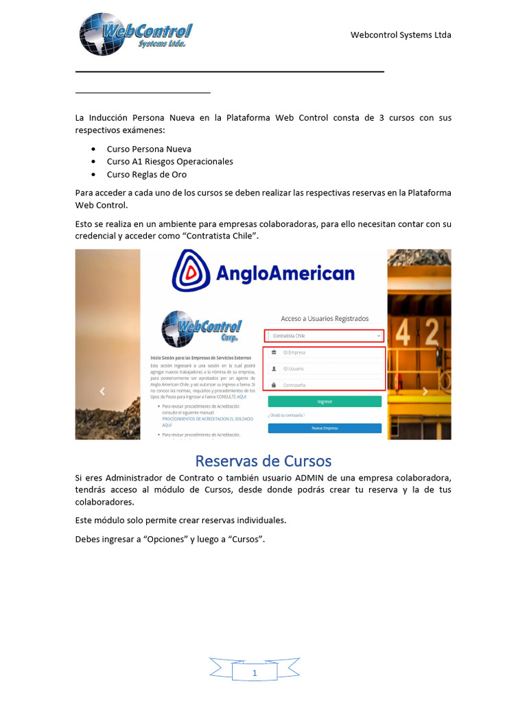 Manual Cursos Inducción Persona Nueva - EECC | PDF | Informática | ciberespacio