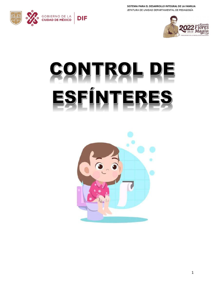 Manual Pedagogico de Control de Esfínteres | PDF | Pedagogía | Aprendizaje