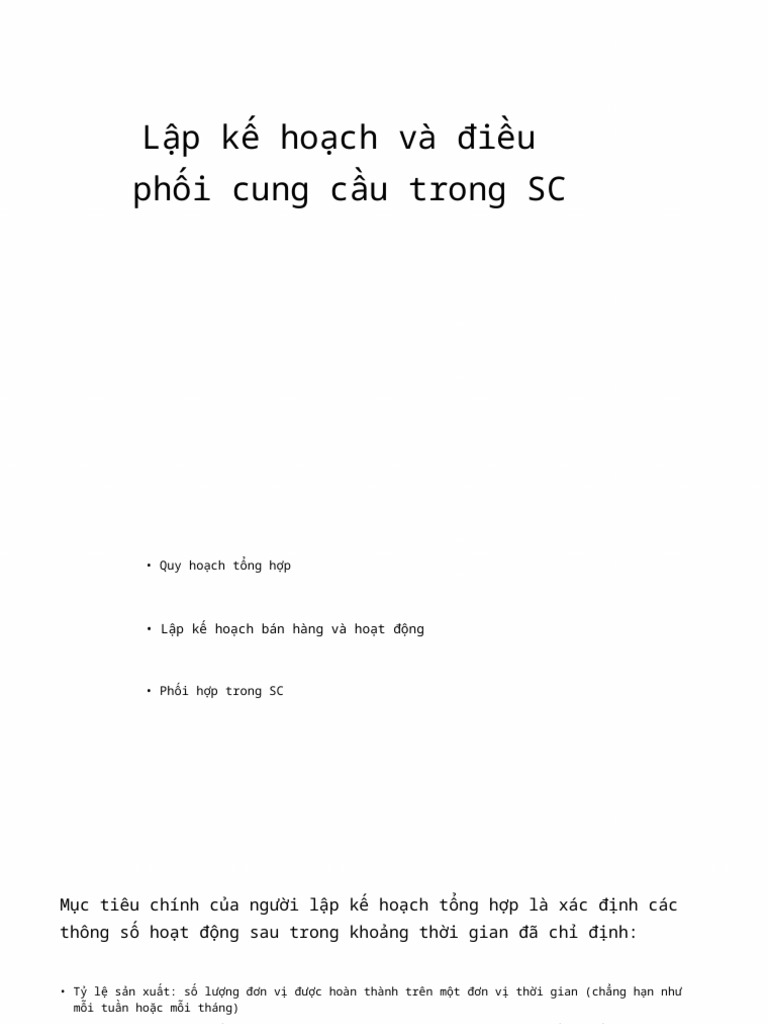 Ch3 Planning and Coordinating Demand and Supply in A (1) - Trang-1-Đã G P | PDF