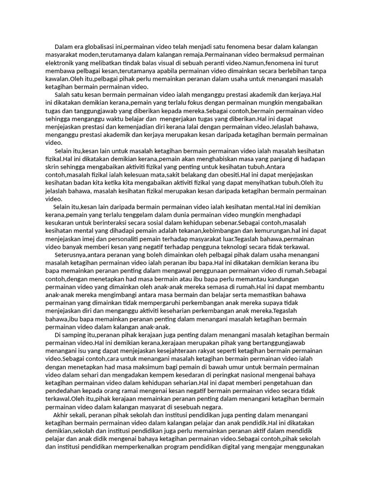 Karangan BM | PDF