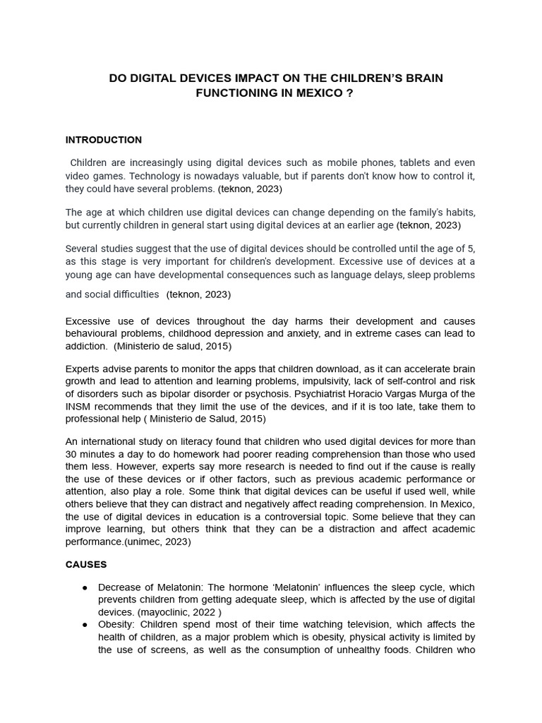 Antonio Quinaya's Research Report Global Perspectives Lower Secondary ...