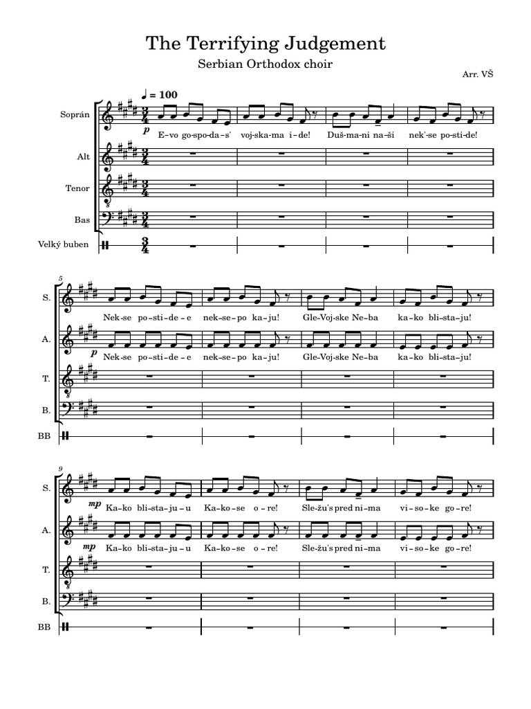 The Terrifying Judgement | PDF