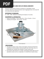Concrete Workability Testing Methods | PDF | Concrete | Materials