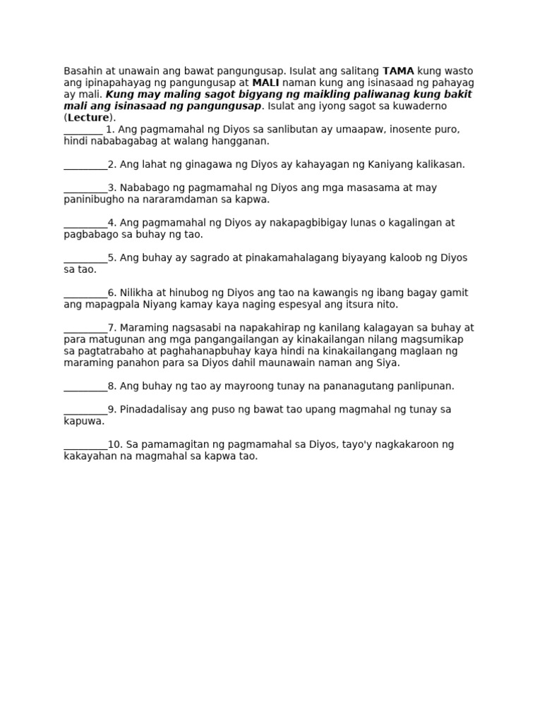 ESP-10-quiz-Q3W1 | PDF