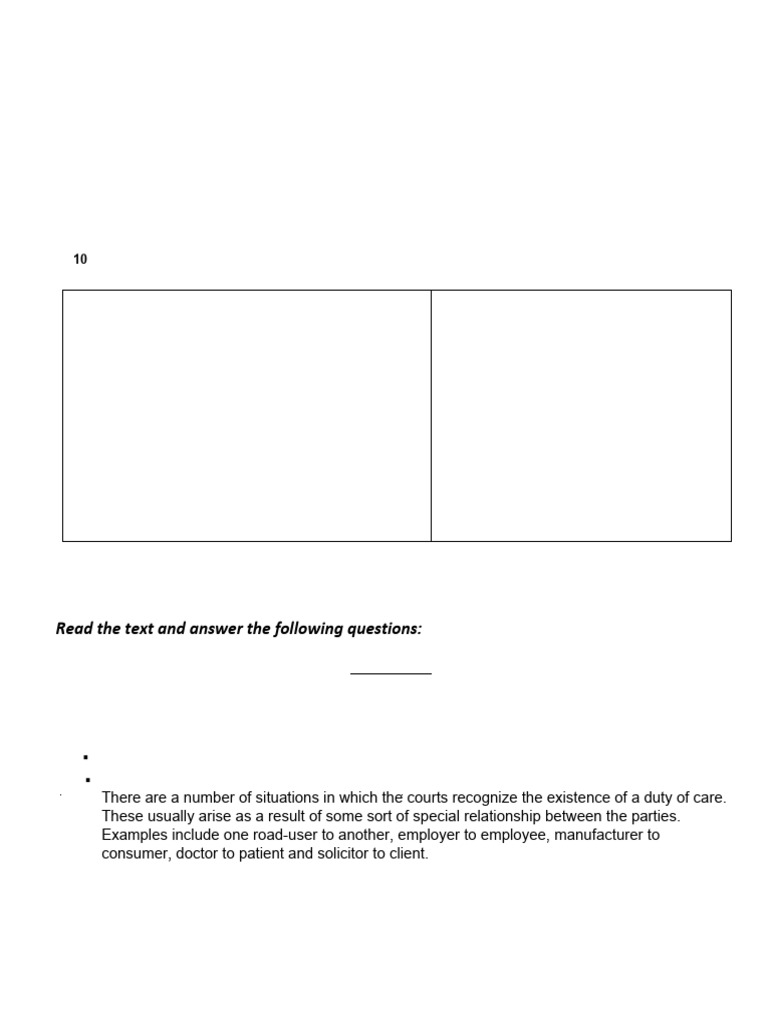 EXAM RATTRAPAGE MASTER Private | PDF | Tort | Negligence