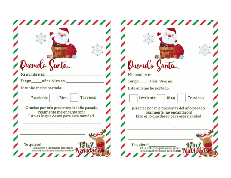 Carta A Santa | PDF
