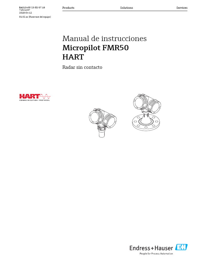 ultrasonico micropilot fmr50 | PDF | Apple Inc. | Electrónica