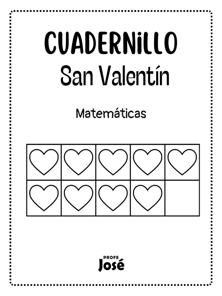 Actividades Matemáticas para San Valentín | PDF