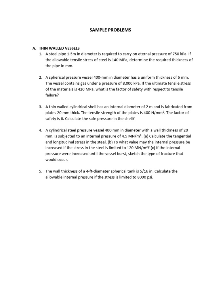 2 Sample Problem_Thin Walled | PDF