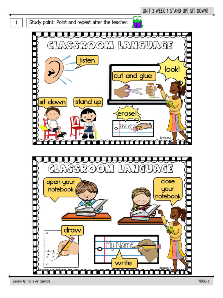 1ST Grade-Unit 2 Montado | PDF | Classroom | Cognitive Science