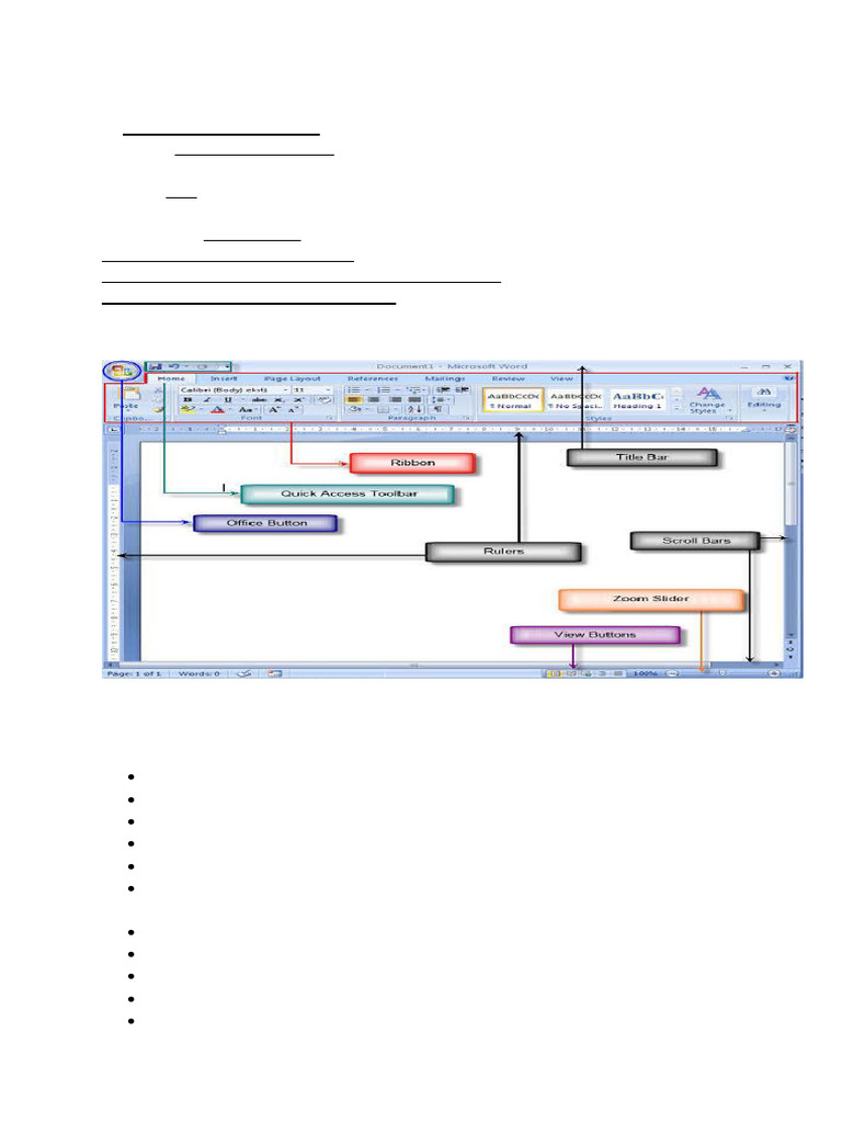 WEEK 8 (Word Processing) | PDF | Computing | Software