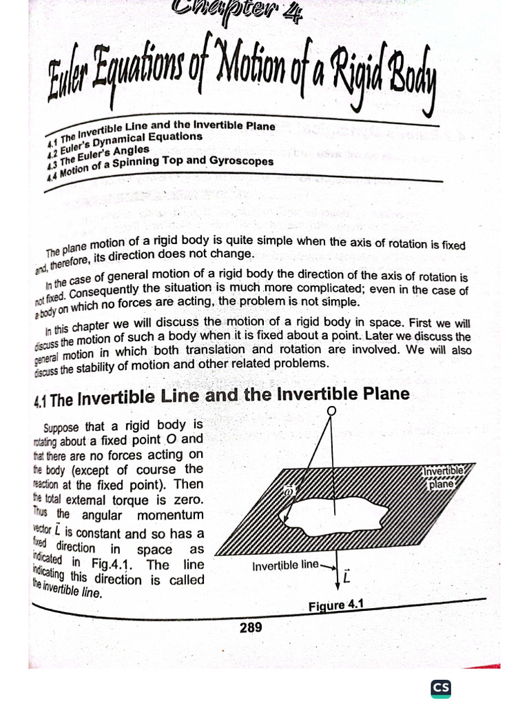 CH 4 Euler's Equation | PDF