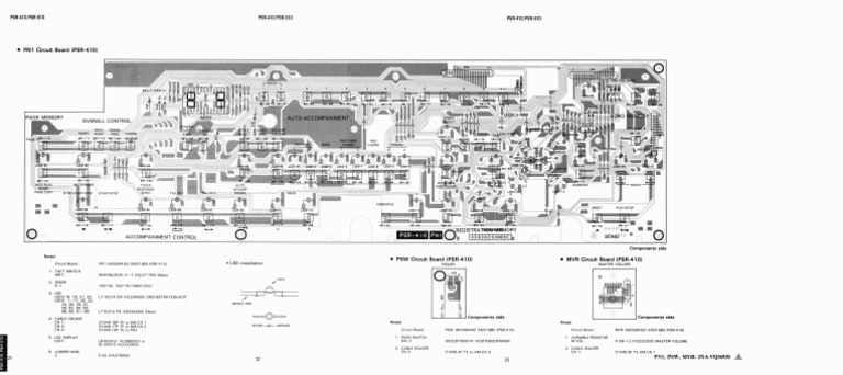 Yamaha psr-410 psr-510 CCT | PDF
