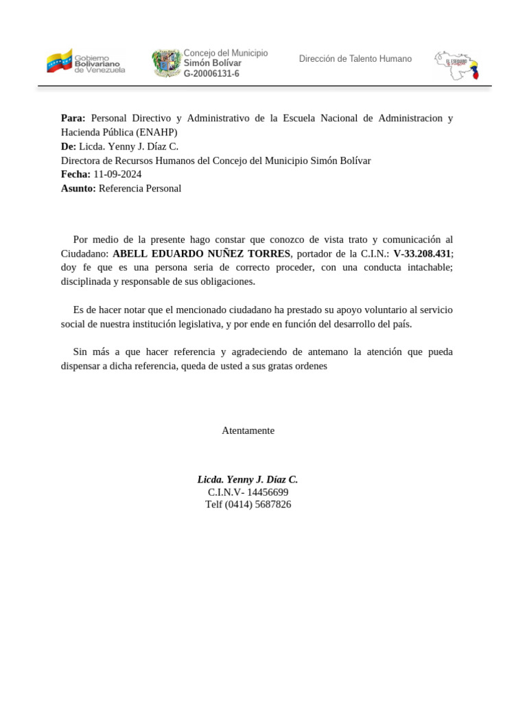 Postulacion Ingrid | PDF