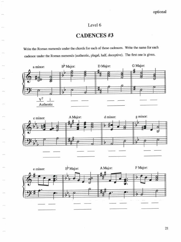 lv6 cadences 3 | PDF