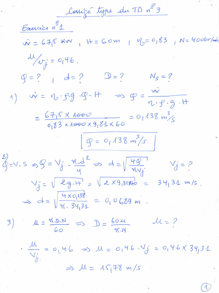 Corrigé Type TD3 | PDF