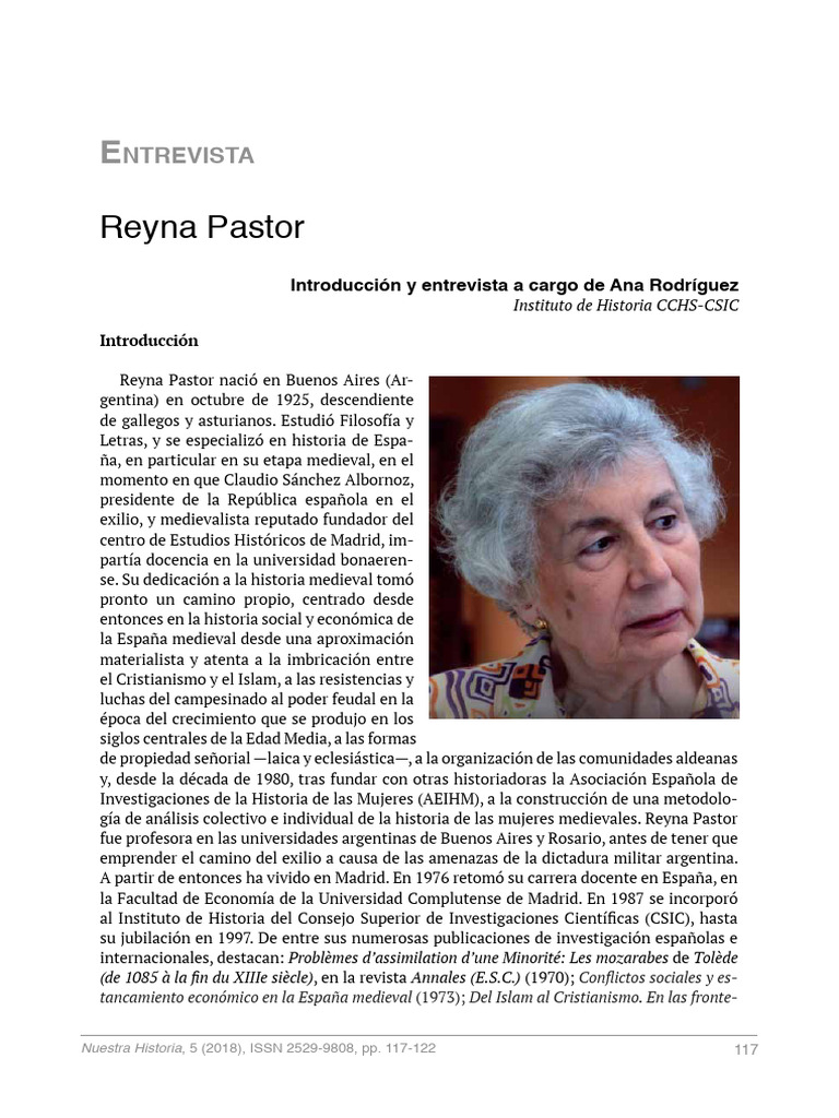 nh5 Entrevistareynapastor | PDF | Edades medias | España