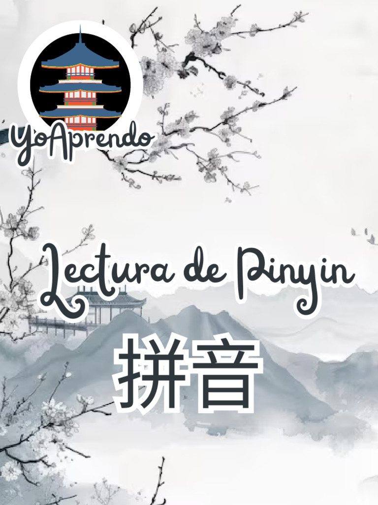 Lectura de Pinyin | PDF | Pinyin | Grafemas