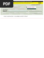Wells Fargo Check Sample and Format | PDF
