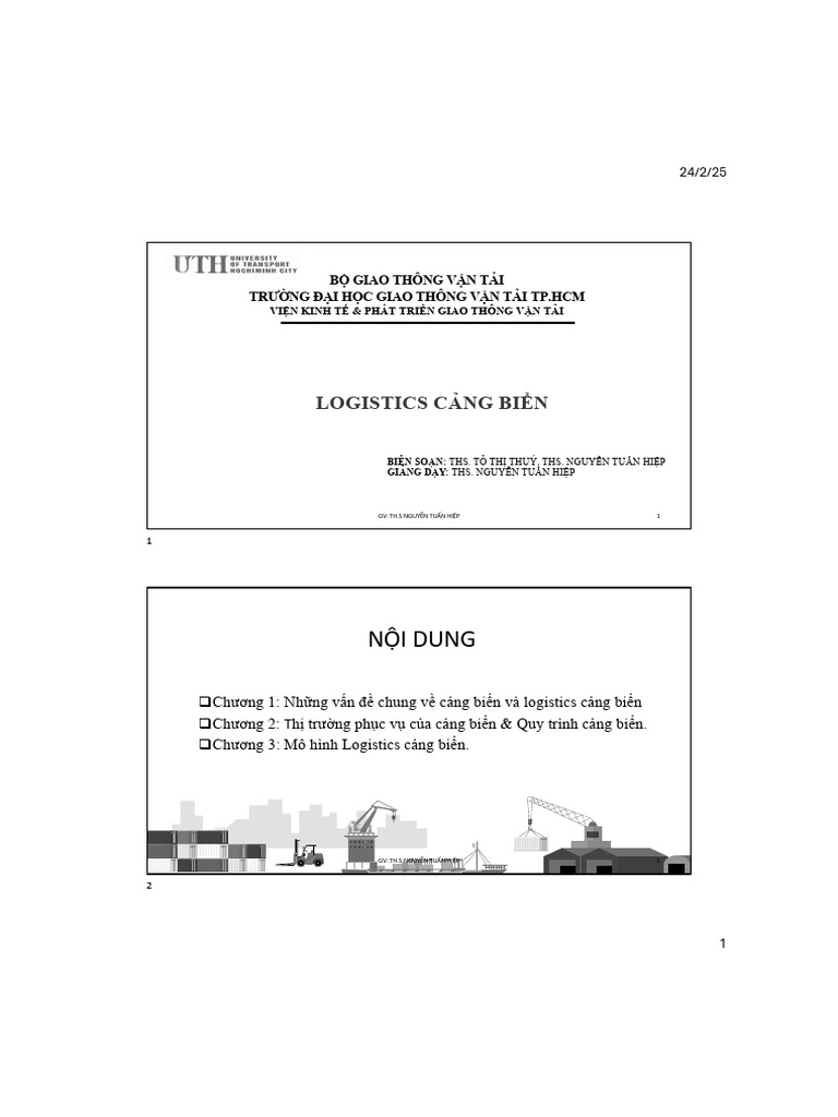 BG Logistics Cang Bien PDF | PDF