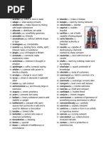 Advanced English Vocabulary List with Meanings & Examples | PDF | Adjective
