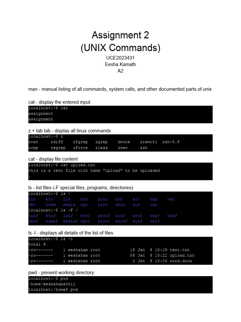 431 Assignment2 (OSL) | PDF | Text File | Software