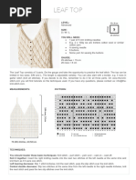 Robinia Sweater English | PDF | Knitting | Basic Knitted Fabrics