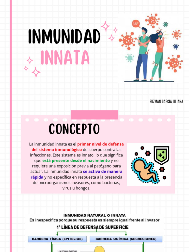 Inmunidad Innata | PDF | Sistema inmune | Fagocito