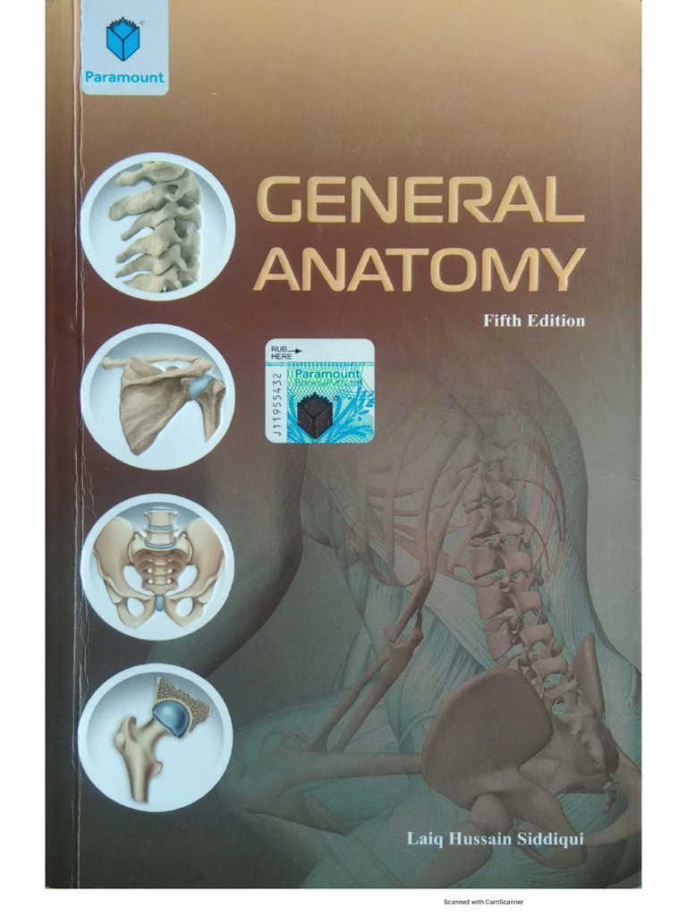 General Anatomy by Laiq Hussain 5th Edition | PDF