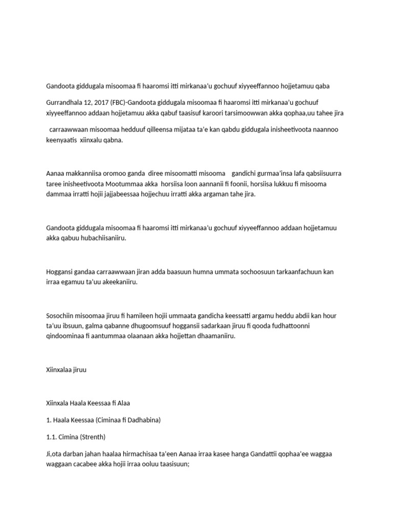 Gandoota Seensa Kpi | PDF