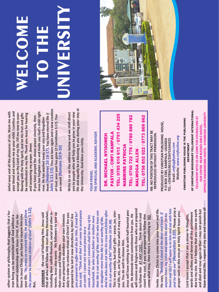 Welcome To The University KYU | PDF